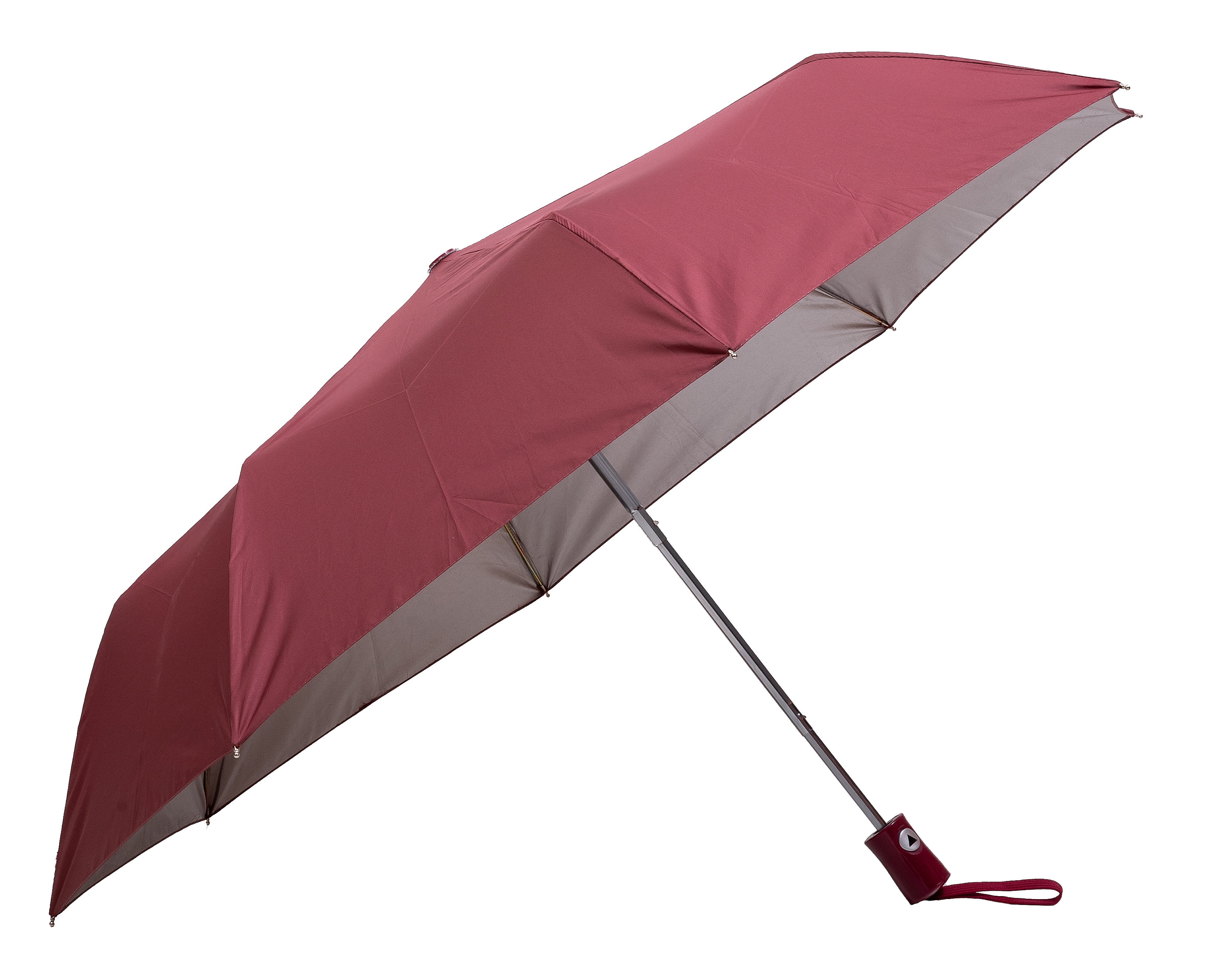 X Series Maroon - UV 3 Fold Umbrella