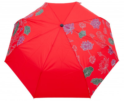 X Series Maroon - UV 3 Fold Umbrella